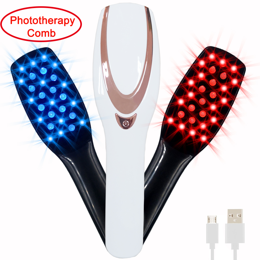 Phototherapy Scalp Massager Comb for Hair Growth