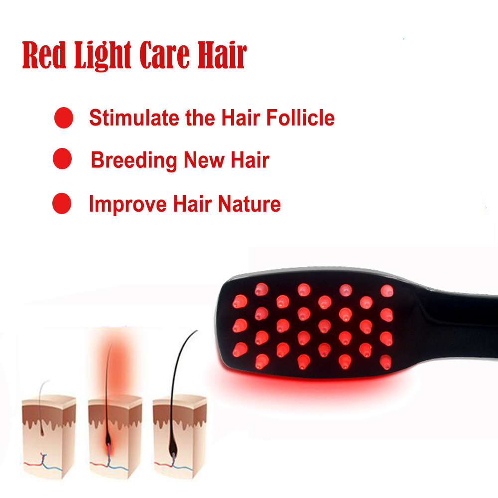 Phototherapy Scalp Massager Comb for Hair Growth